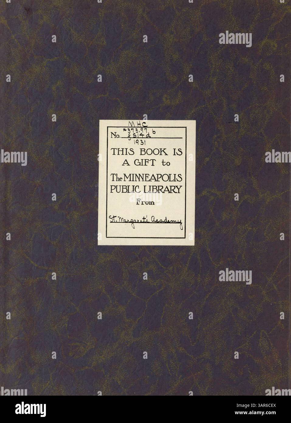 The 1931 St. Margaret's Academy Yearbook, 'Dayesye 1931', documents the ...