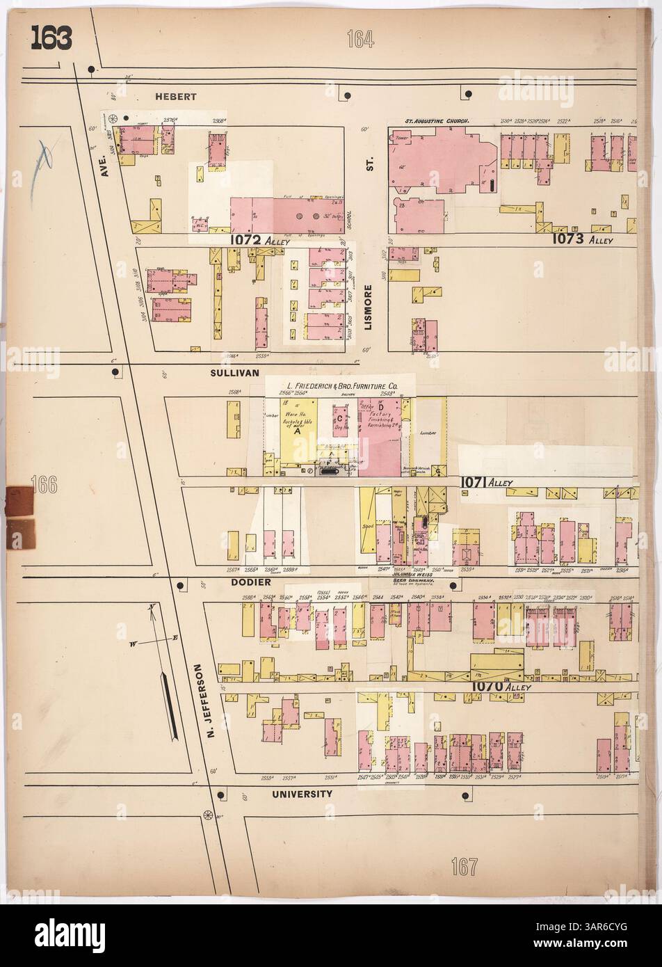 This map from A. Whipple & Co.'s Fire Insurance series, published in ...
