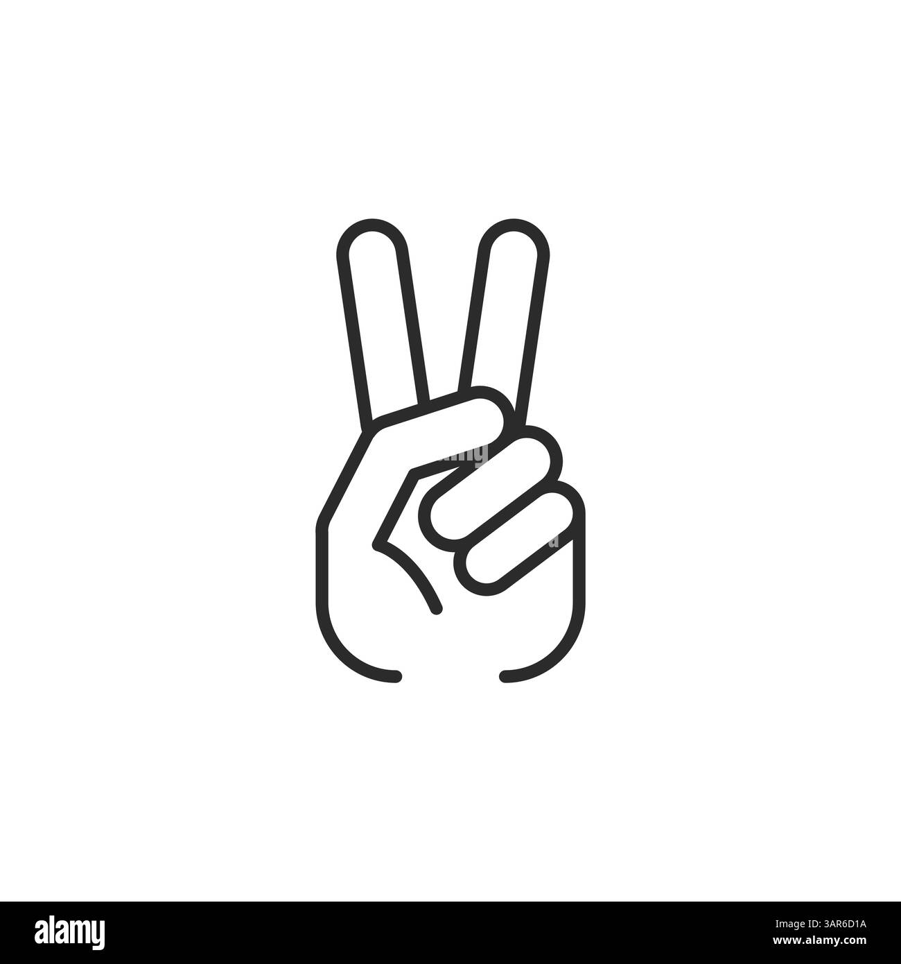 Iconic hand sign Cut Out Stock Images & Pictures - Alamy