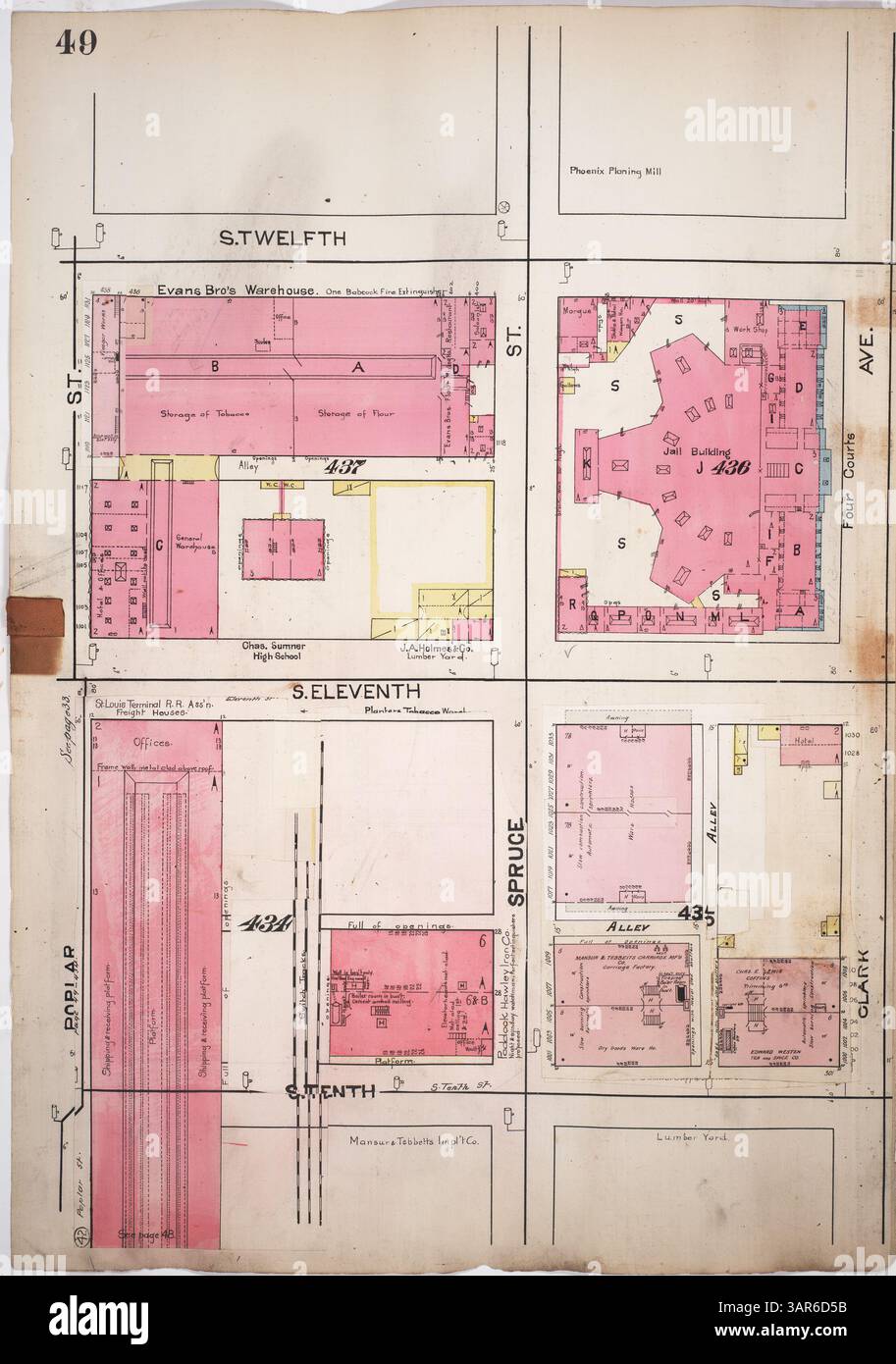 A. Whipple & Co.'s fire insurance map from 1892 provides detailed ...