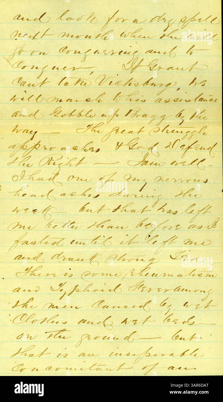 A letter written by James E. Love from his camp at Nashville, Tennessee ...