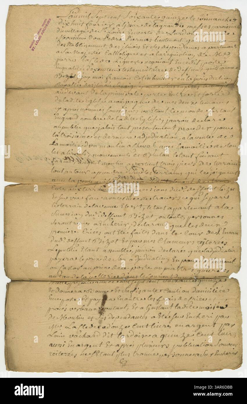 This document records the transfer of property from the executor of ...