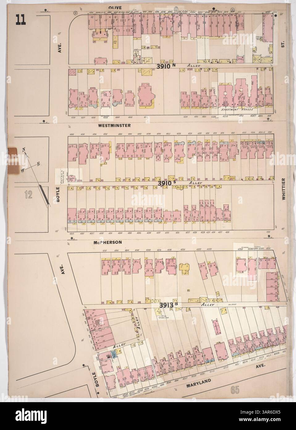 Whipple's Fire Insurance Map from 1897 provides detailed information ...