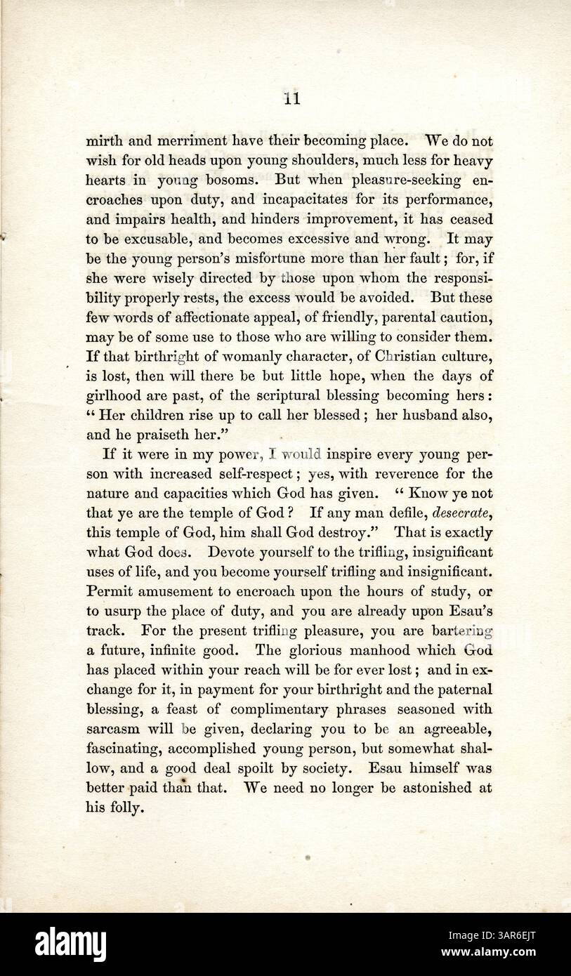 William Greenleaf Eliot's 1863 sermon titled 'Lost Birthright: A Sermon ...