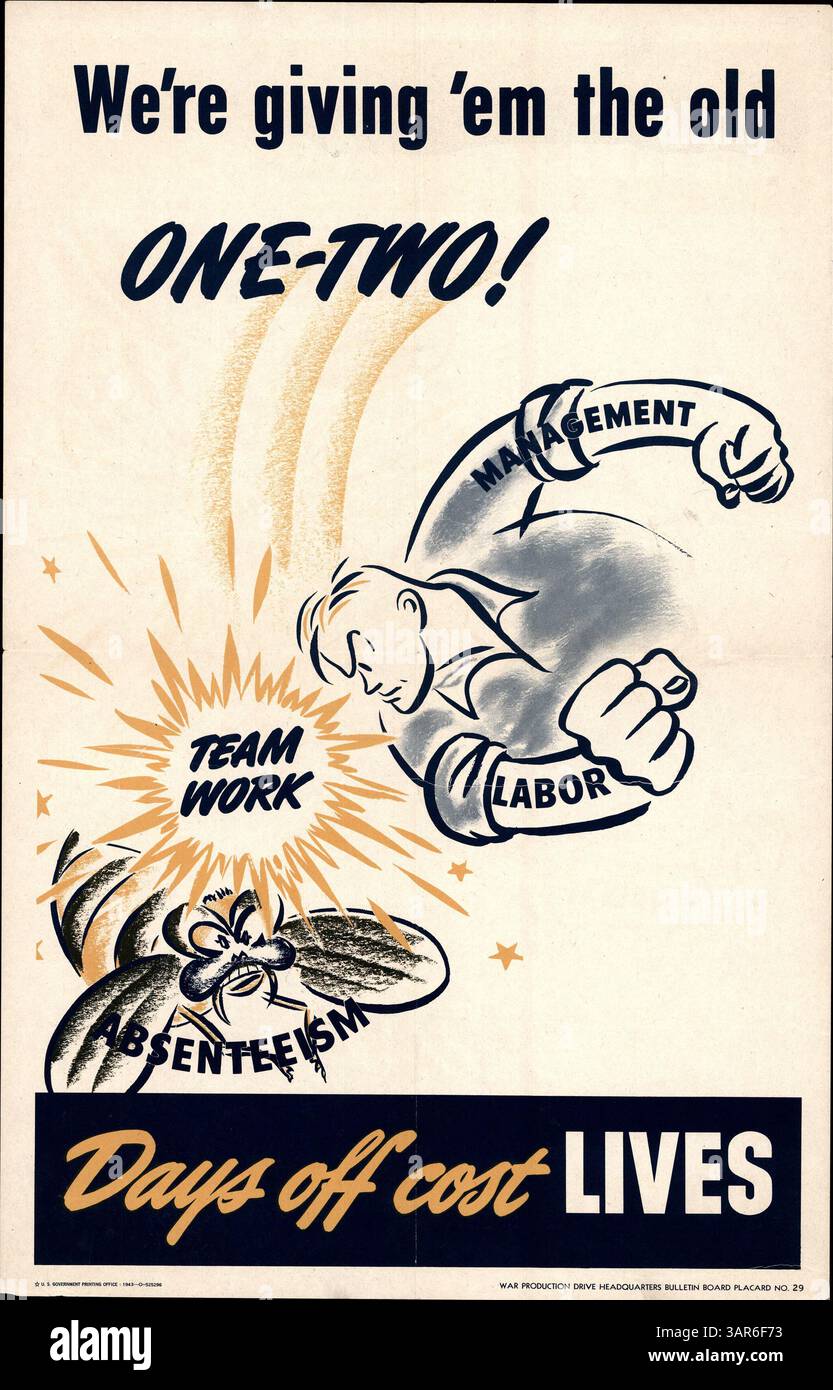 The cartoon humorously depicts a figure representing labor and ...