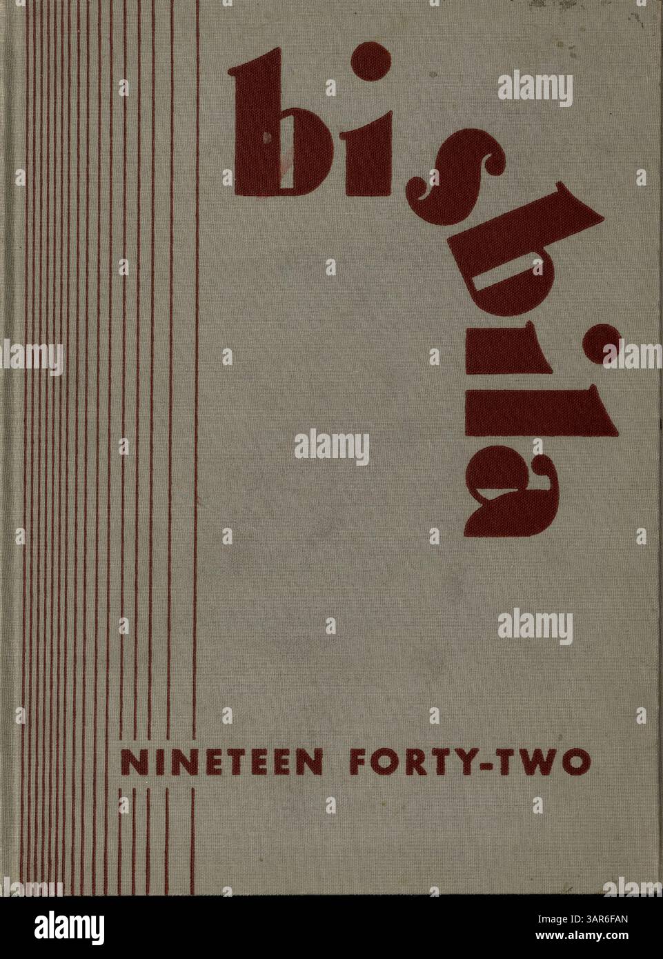 This 1942 yearbook from University High School captures the key events ...