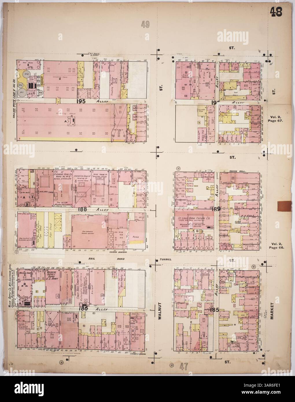 Whipple's Fire Insurance Map of St. Louis (1897), Volume 1, Page 48 ...