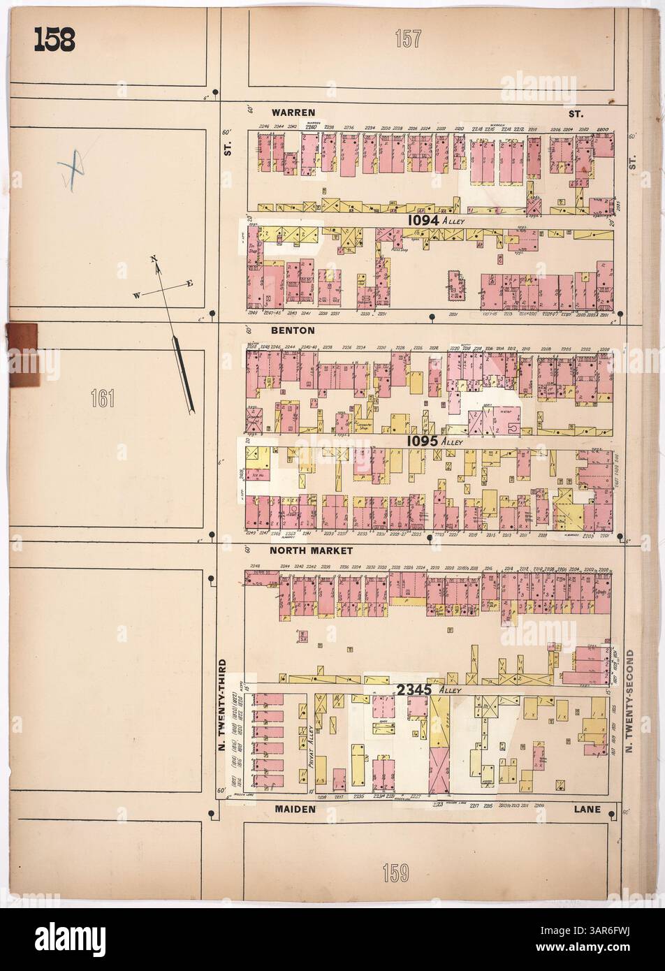 This map from A. Whipple & Co.'s 1895 Fire Insurance series (Vol. 4 ...
