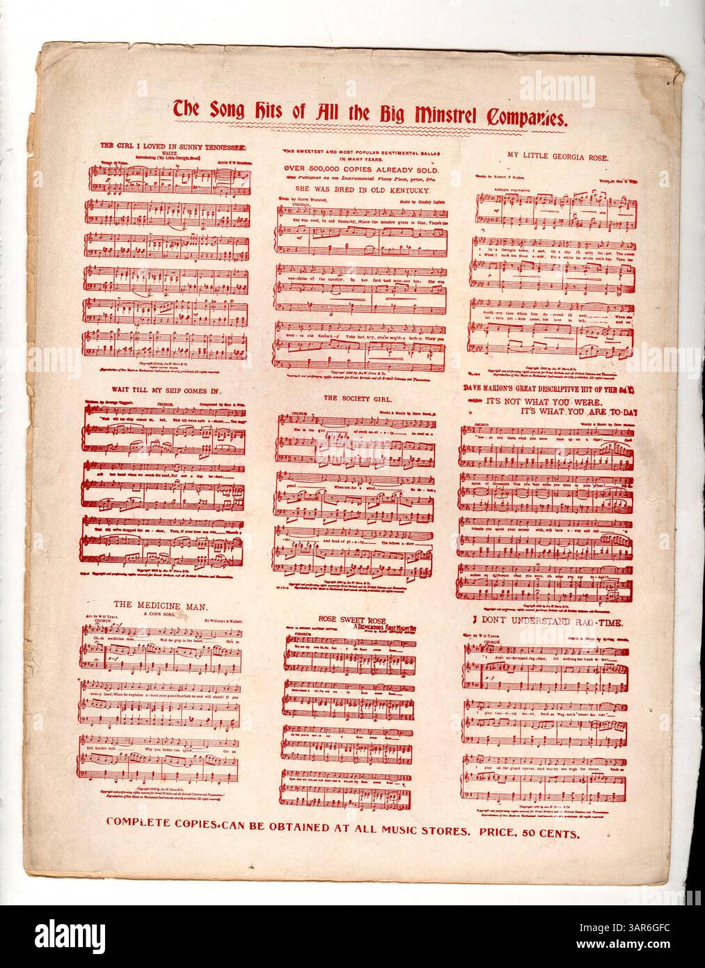 This publication of 'Rose Sweet Rose' features musical excerpts and ...