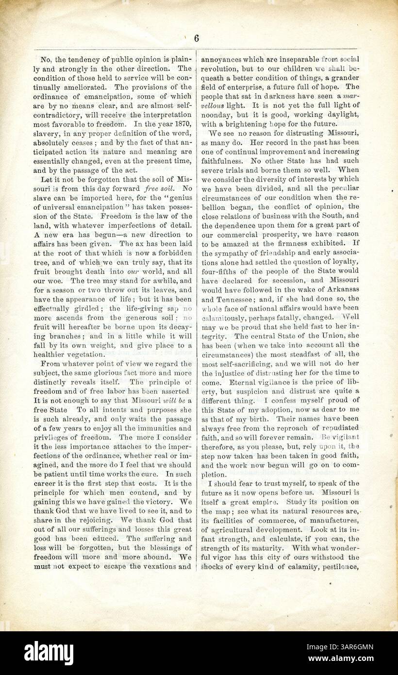William Greenleaf Eliot's sermon, delivered on July 5, 1863, at the ...