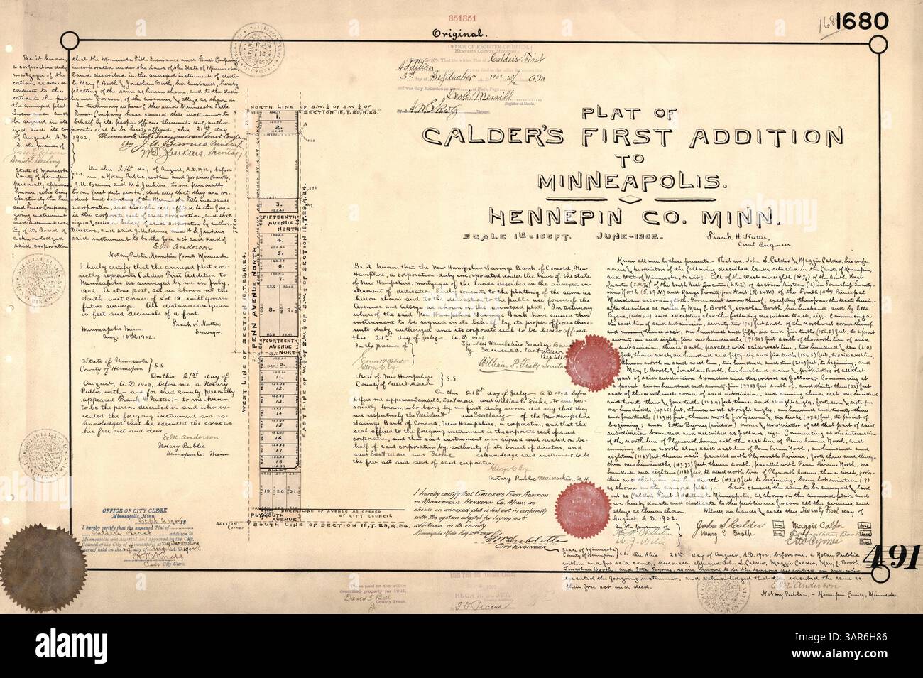 Calder's First Addition was a significant development in Minneapolis ...