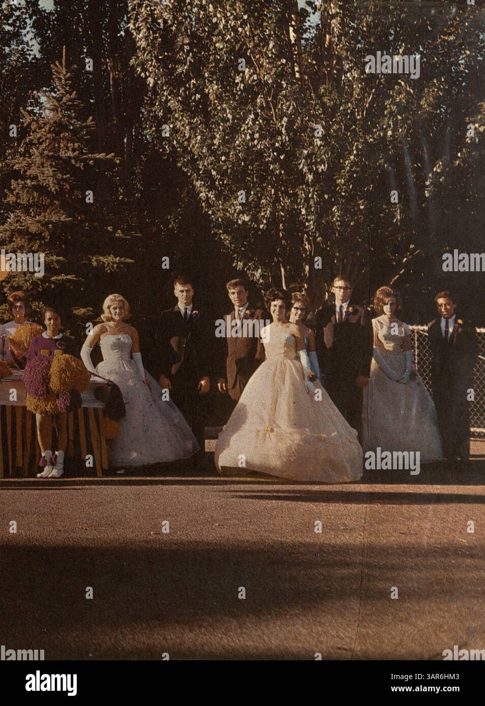 The 1964 vocational yearbook, 'Tradewind '64', documents the students ...