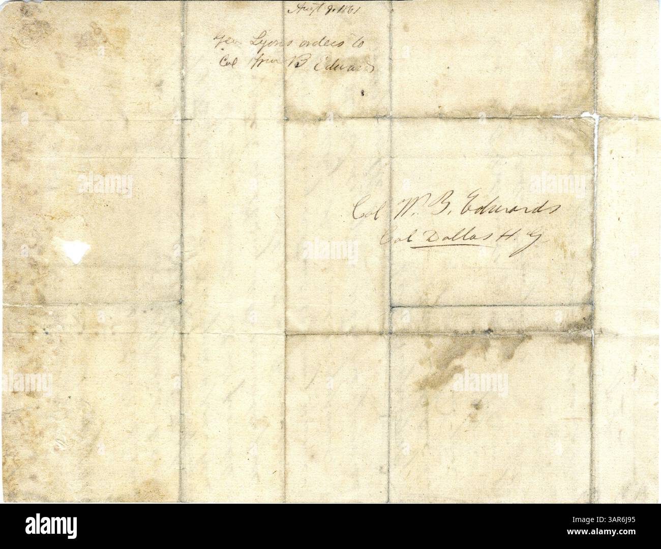 In August 1861, Brigadier General Nathaniel Lyon directed Colonel ...