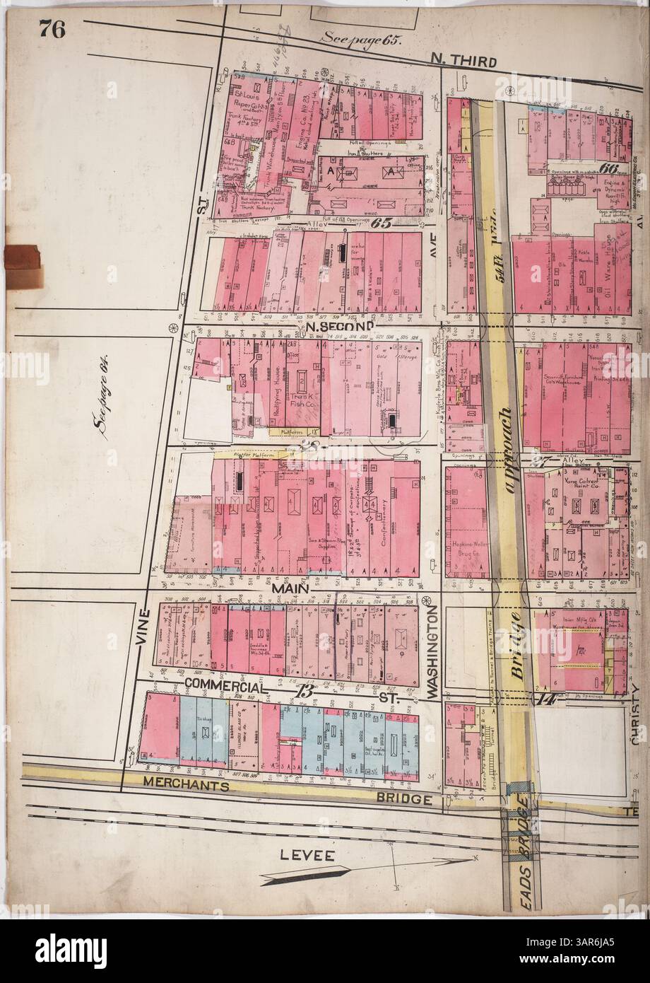 A. Whipple & Co.'s Fire Insurance map from 1892, Volume 2, Page 76 ...