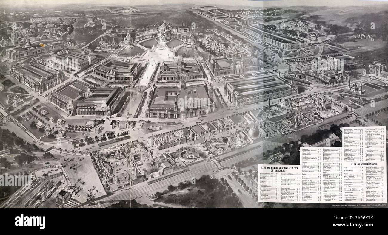 A page from the Brandenburger family scrapbook documenting the 1904 ...