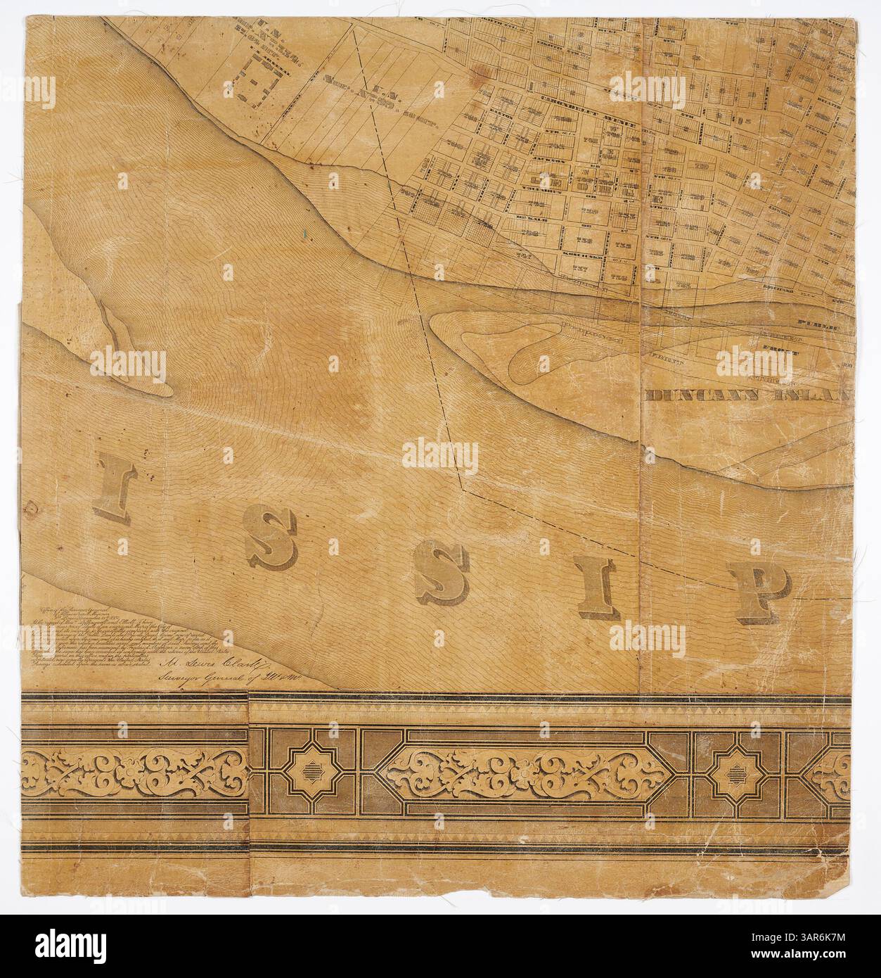Panel 12 of a map showing the city of St. Louis and surrounding areas ...