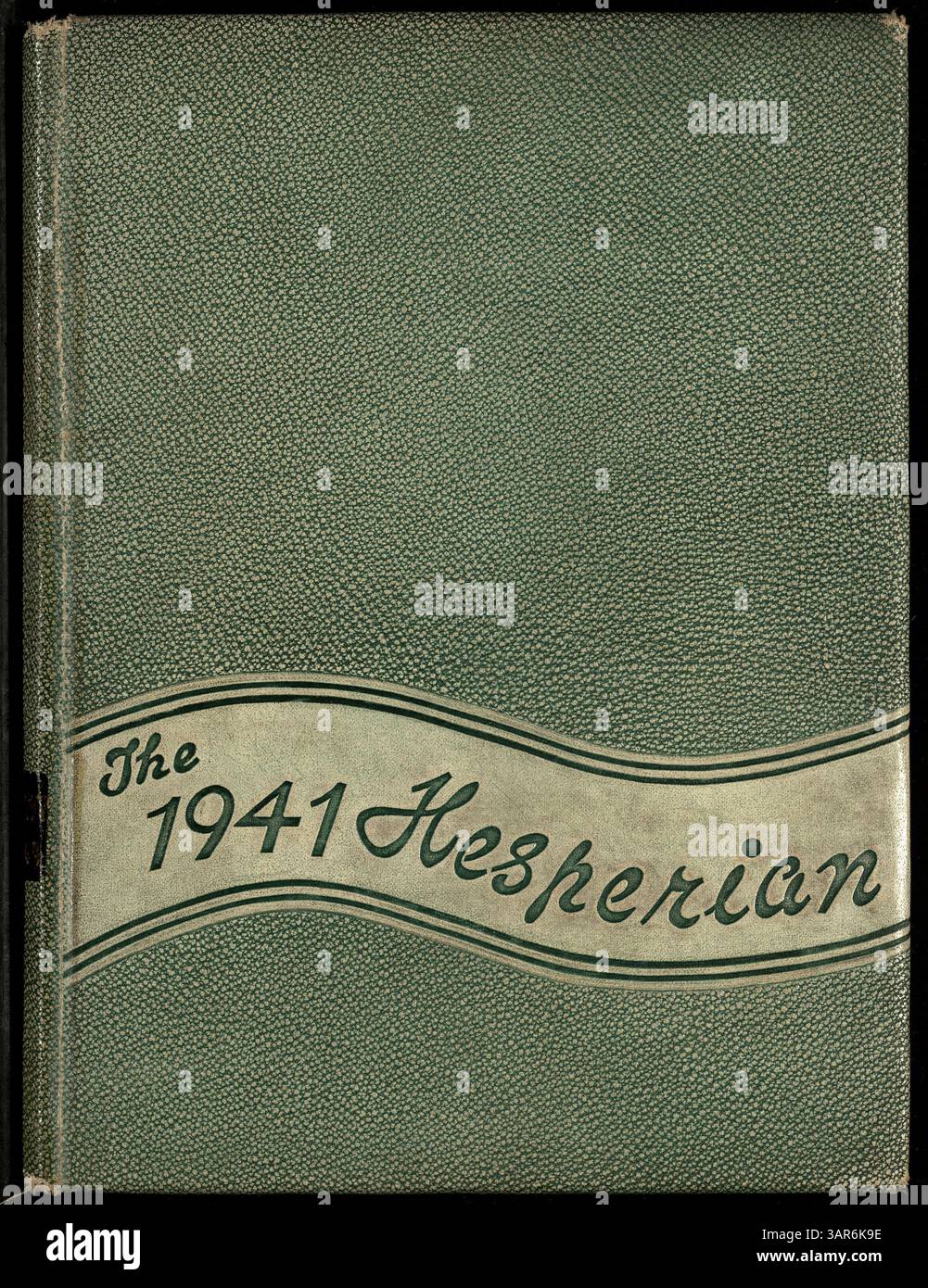 The 1941 West High Yearbook, titled The 1941 Hesperian, highlights the ...