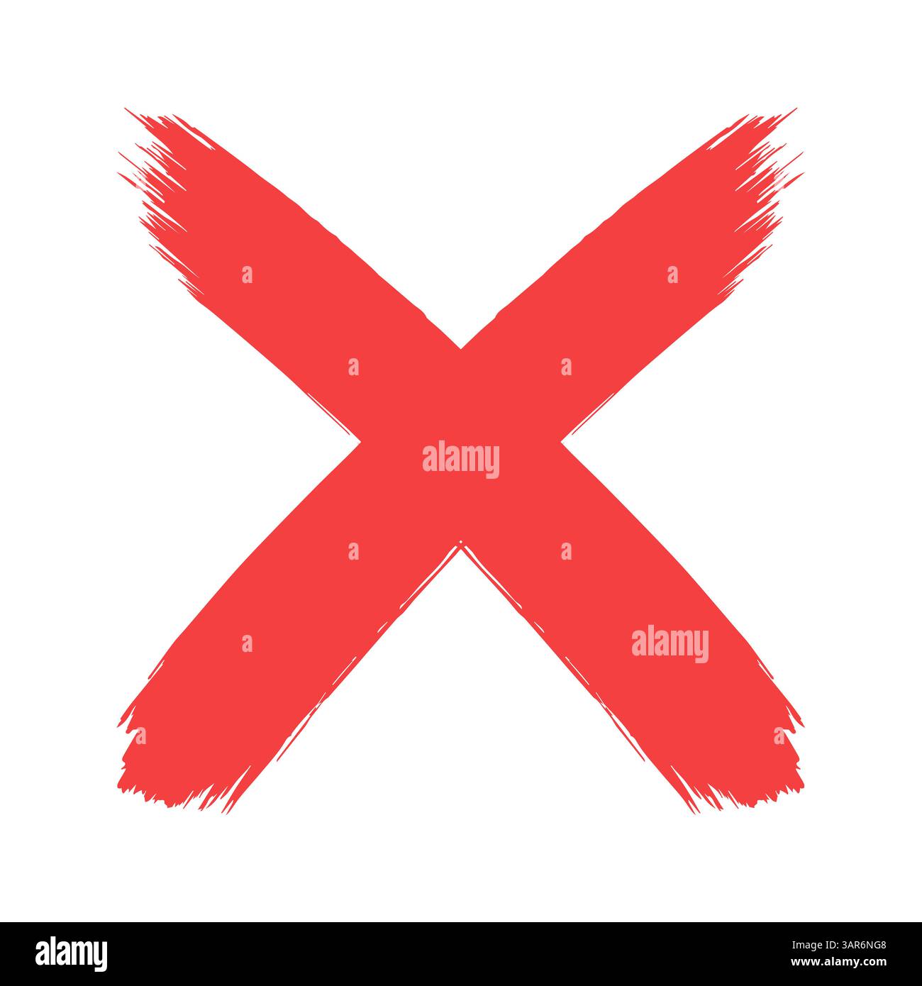 Red x sign hi-res stock photography and images - Alamy