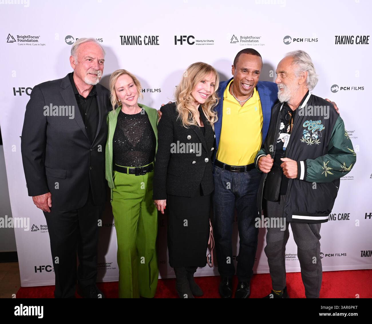 Los Angeles, CA USA - April 16, 2025: James Keach, Sugar Ray Leonard ...