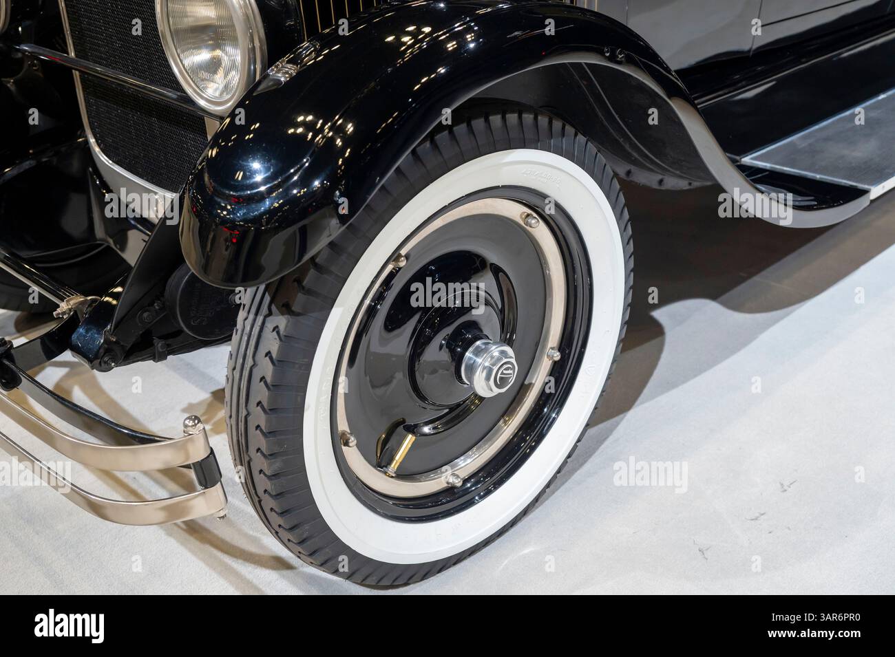 NEW YORK, NEW YORK - APRIL 16: A 1924 Original Chrysler Six seen during ...