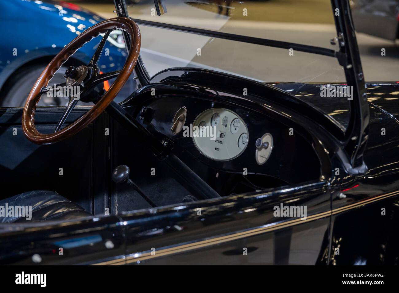 NEW YORK, NEW YORK - APRIL 16: A 1924 Original Chrysler Six seen during ...