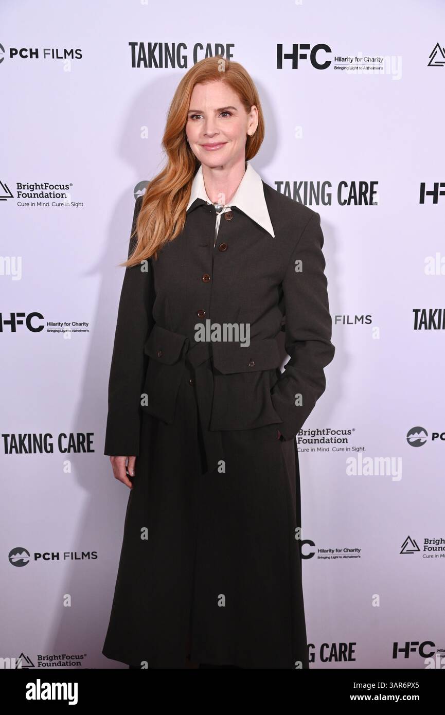 Los Angeles, CA USA - April 16, 2025: Sarah Rafferty attends the ...