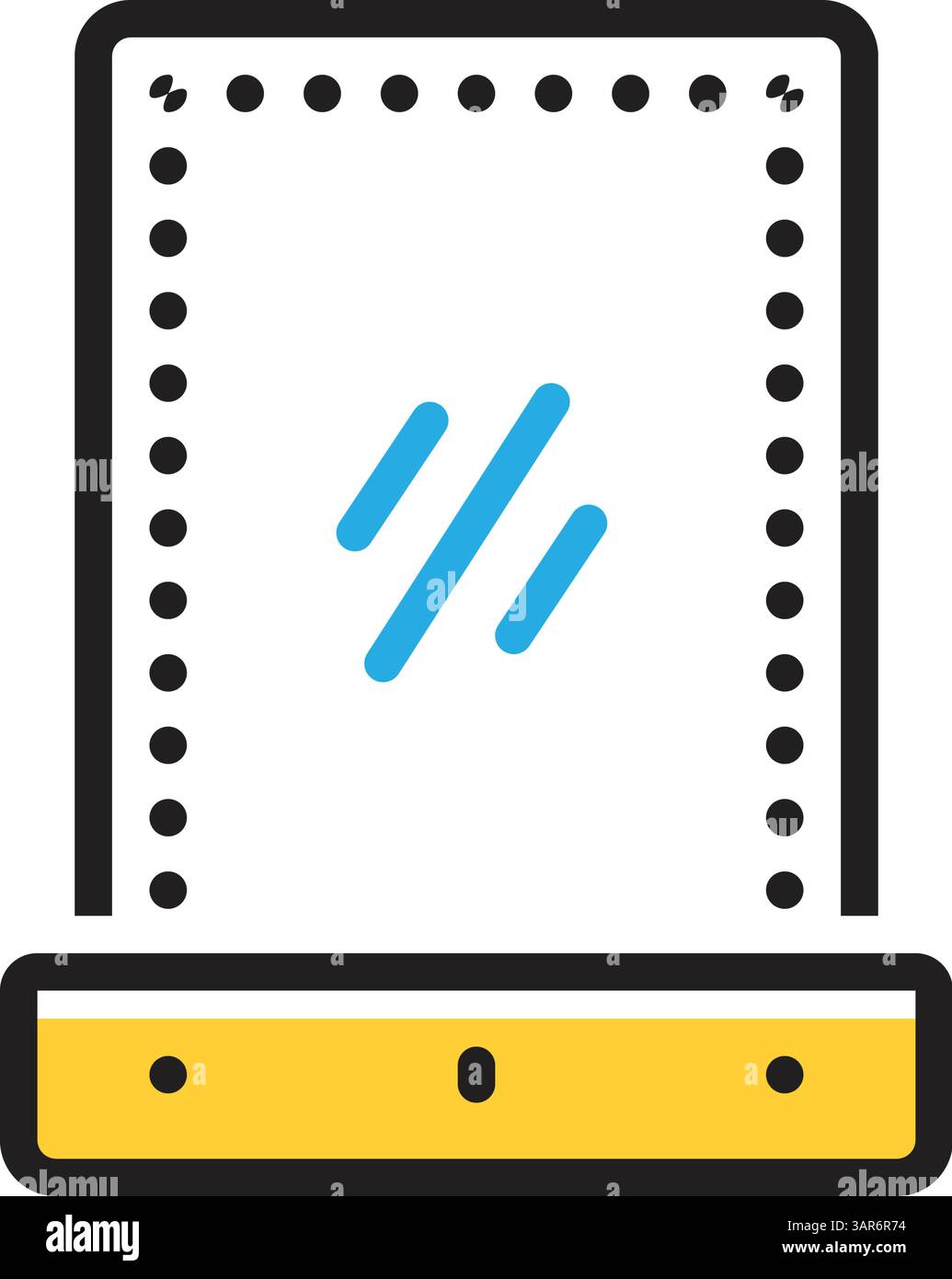 Mirror vanity Stock Vector Images - Alamy