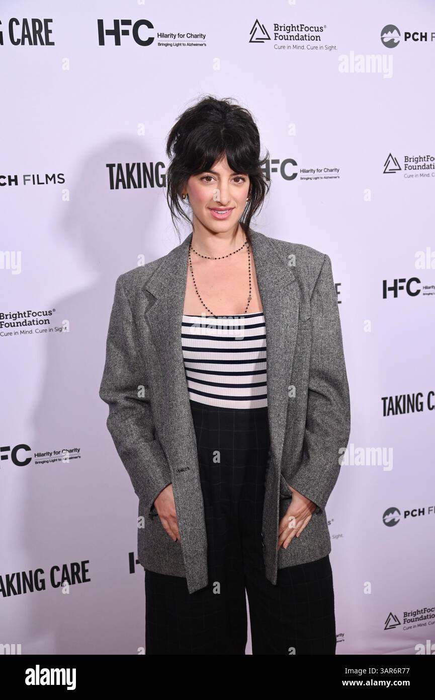 Los Angeles, CA USA - April 16, 2025: Ayden Mayeri attends the premiere ...