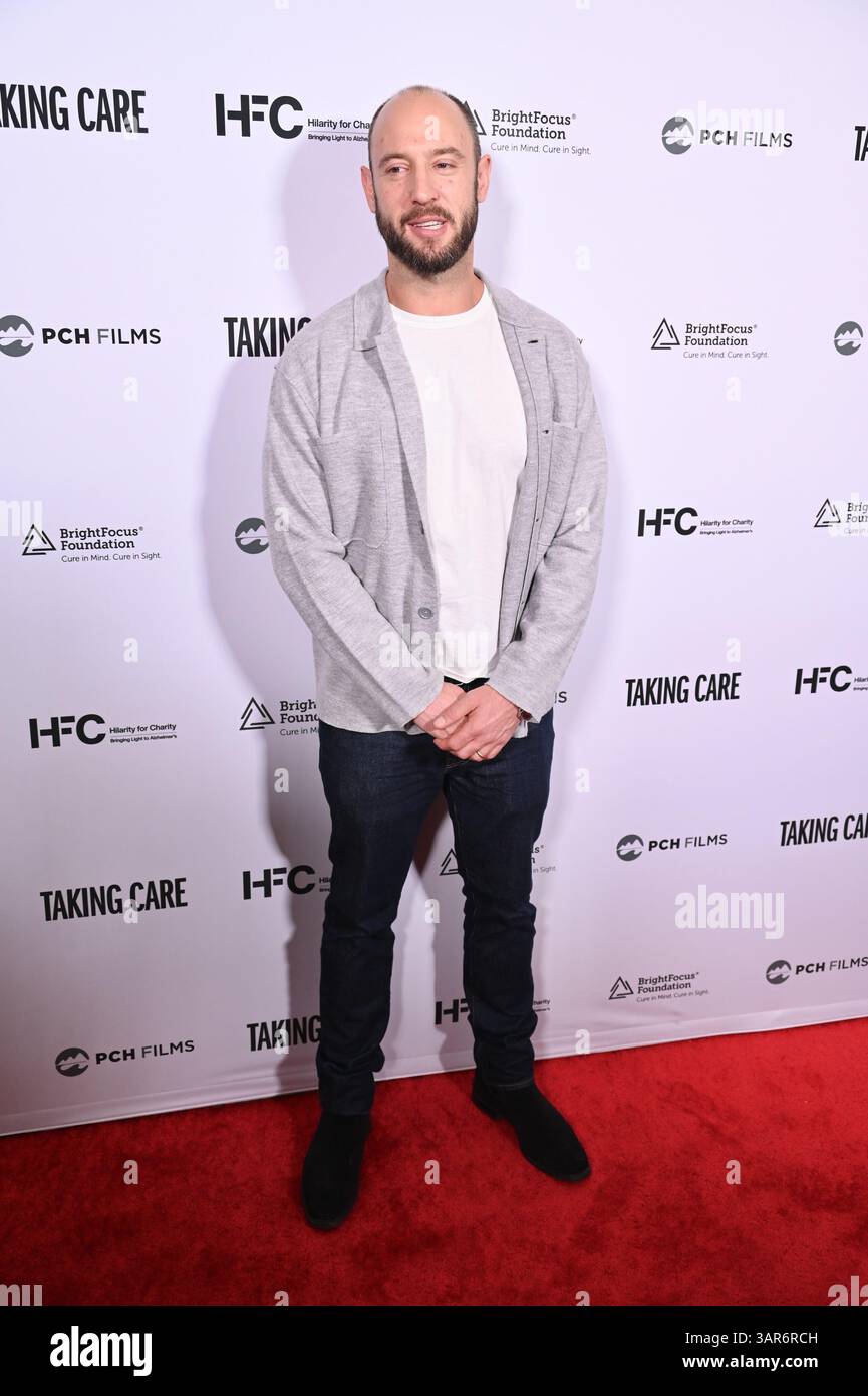 Los Angeles, CA USA - April 16, 2025: Evan Goldberg attends the ...