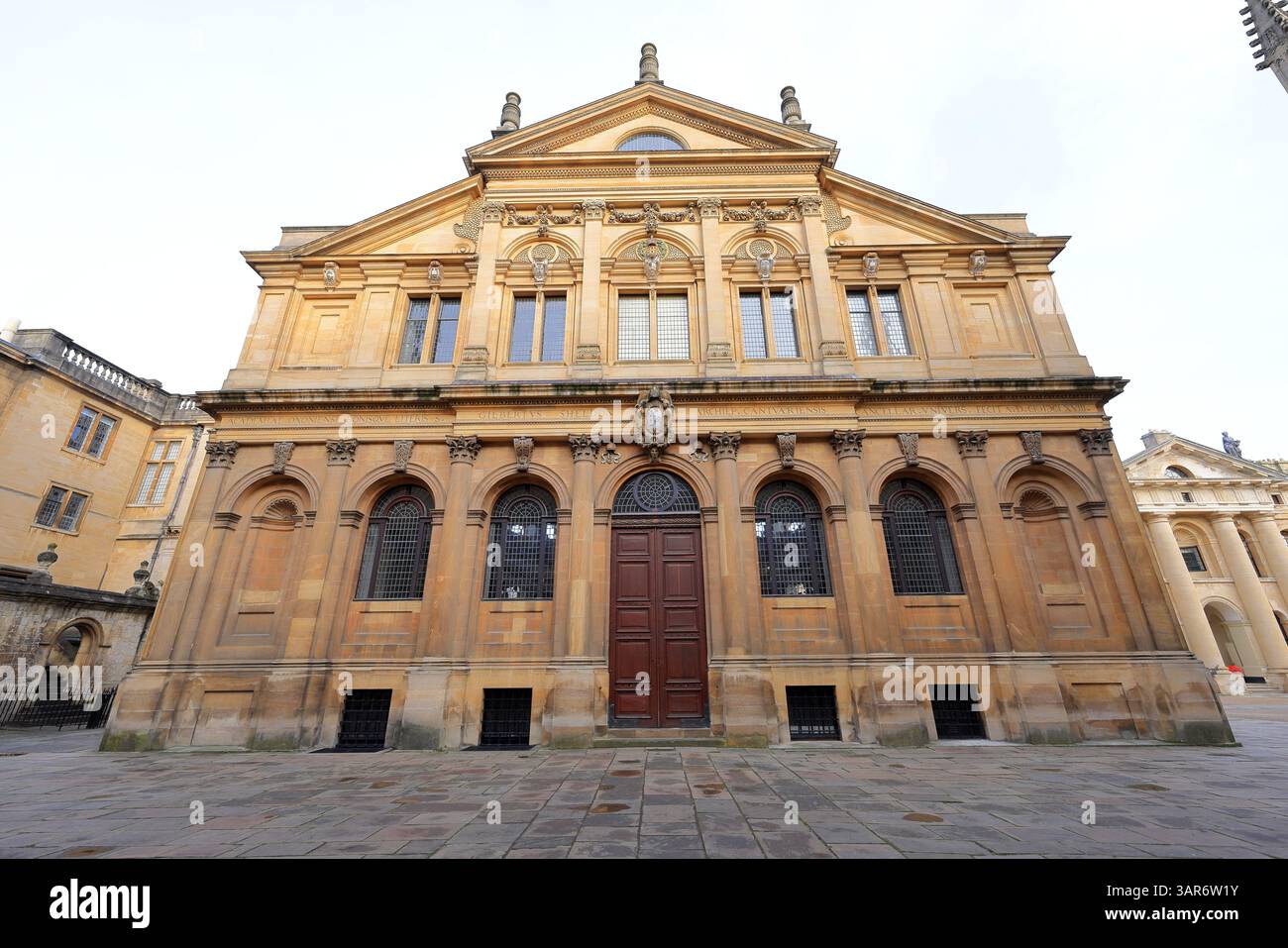 The Sheldonian Theatre, a landmark, Wren-designed building hosting ...