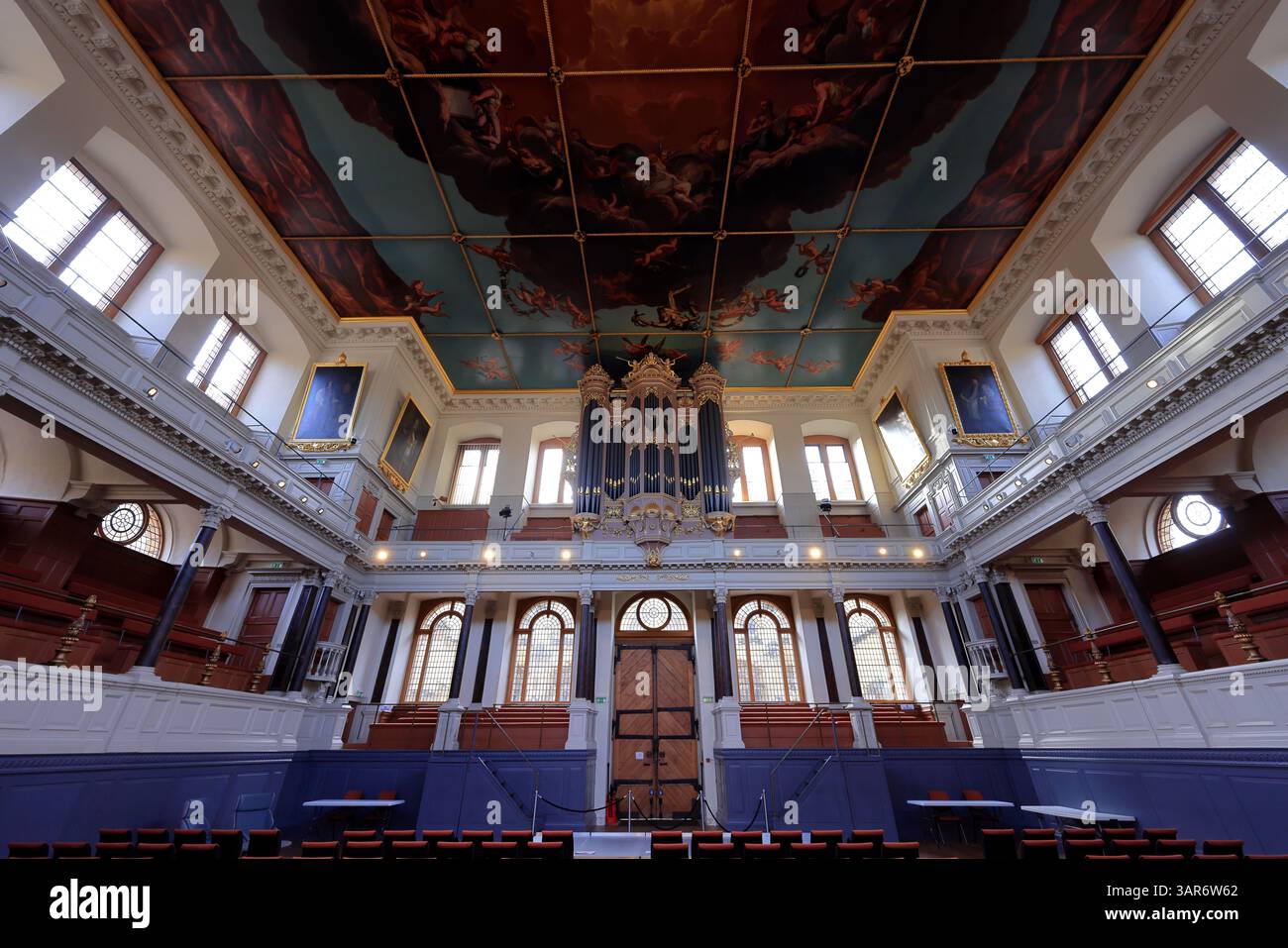 The Sheldonian Theatre, a landmark, Wren-designed building hosting ...