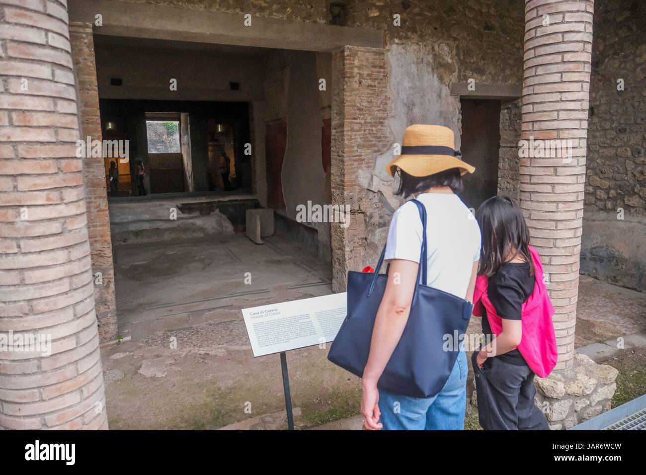 The House of Ceres, one of the best preserved domus in Pompeii ...