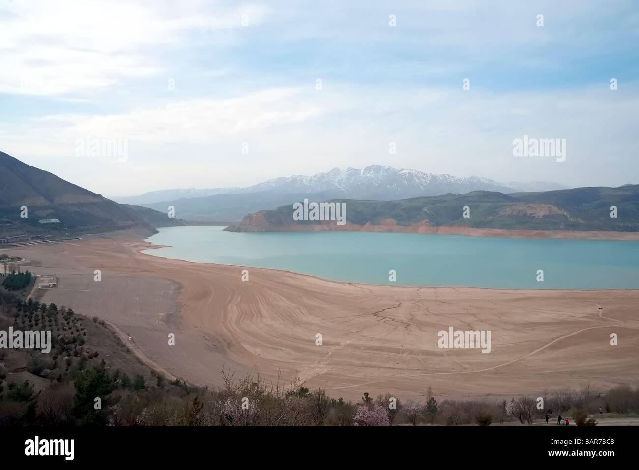 Charvak (chorvoq) Reservoir, Uzbekistan – March 22, 2025, Around the ...