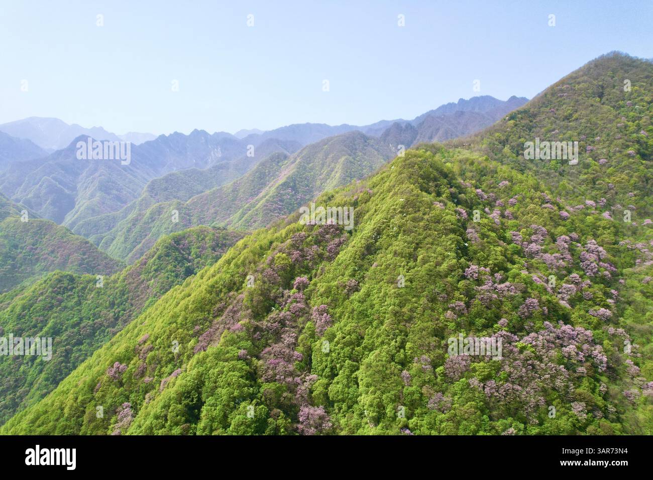 **CHINESE MAINLAND, HONG KONG, MACAU AND TAIWAN OUT** Aerial photo ...