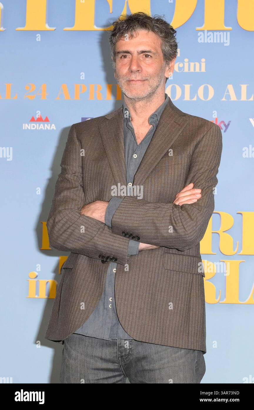 Luca Lucini beim Photocall zum Kinofilm 'L'amore, in teoria' im Space ...