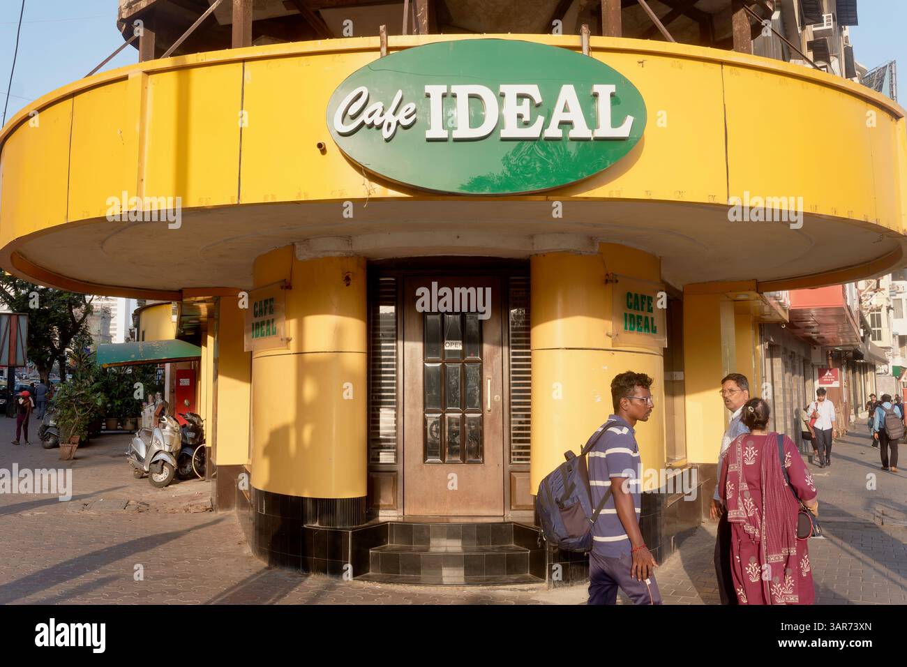 Parsi-owned, popular landmark cafe "Cafe Ideal", located in a prominent ...