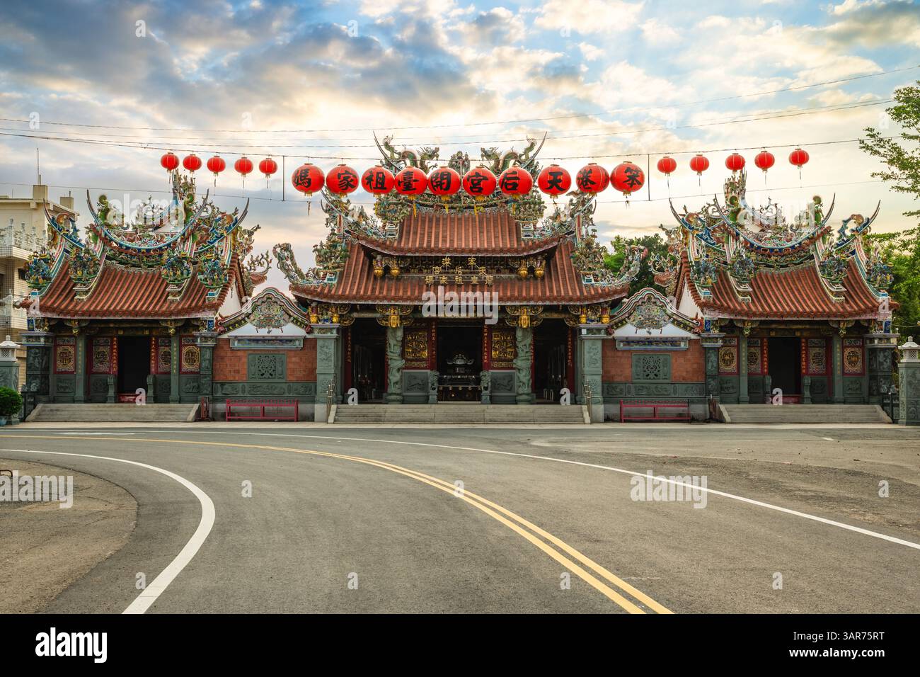 April 24, 2023: Bengang Tianhou Temple, a temple dedicated to Mazu, Goddess of Sea and located ...