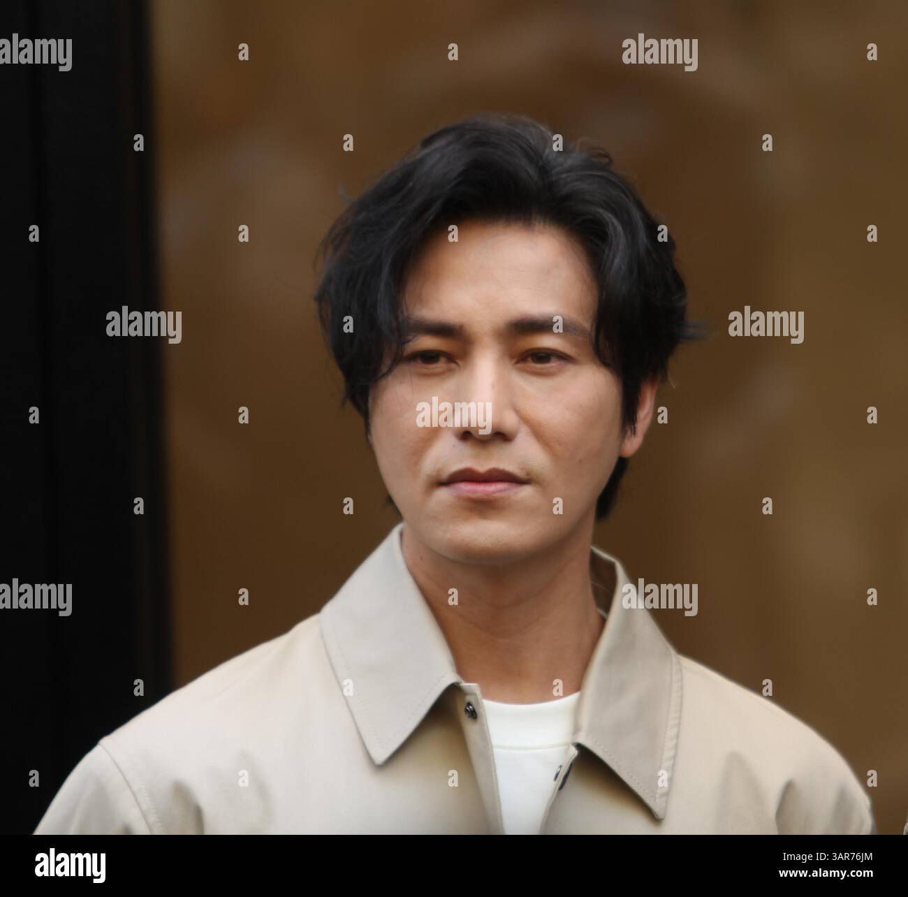 Chinese actor, singer and producer Chen Kun attends an activity in ...