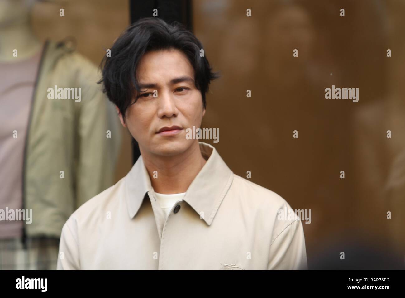 Chinese actor, singer and producer Chen Kun attends an activity in ...