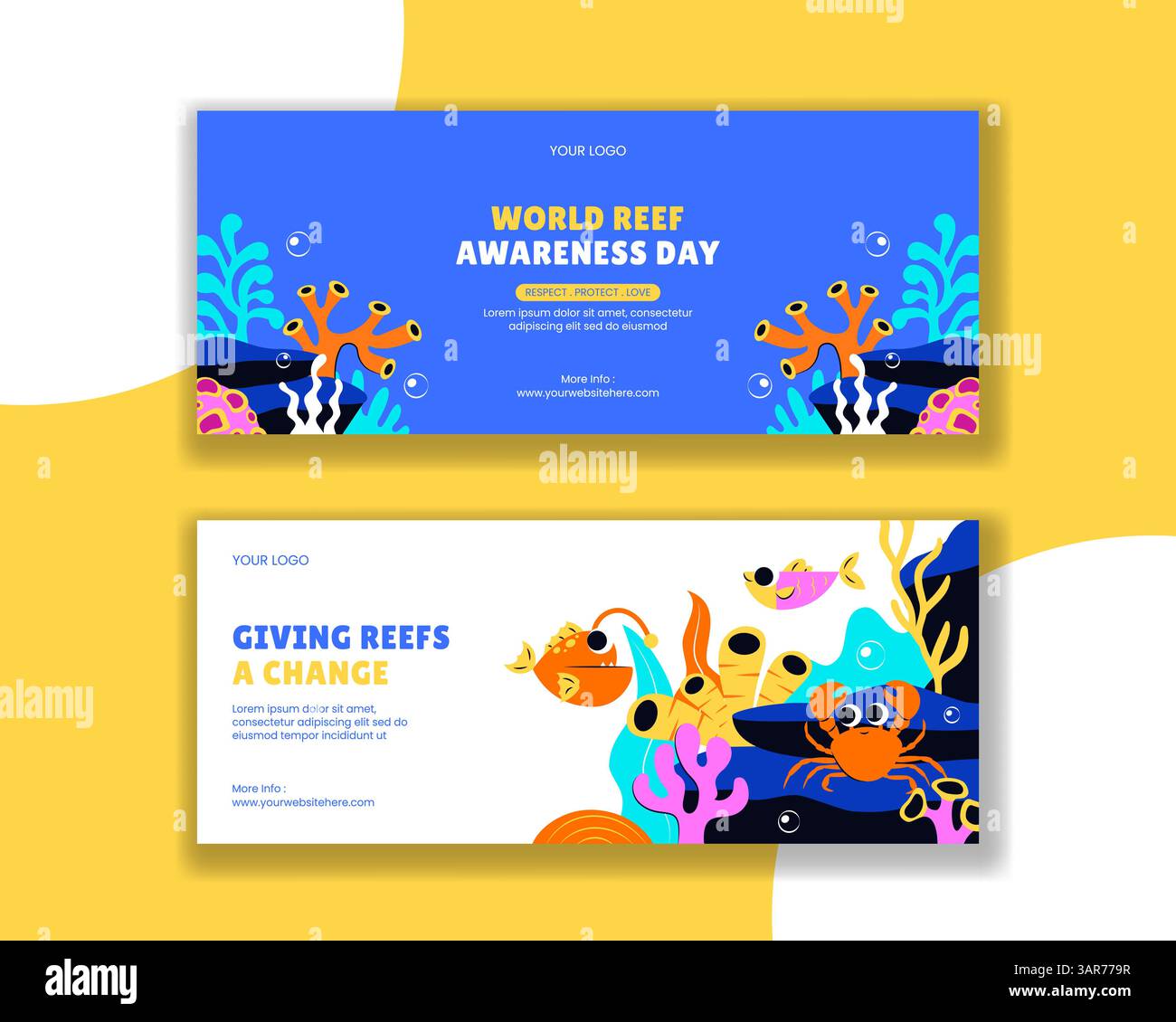 Seaweed horizontal Stock Vector Images - Alamy