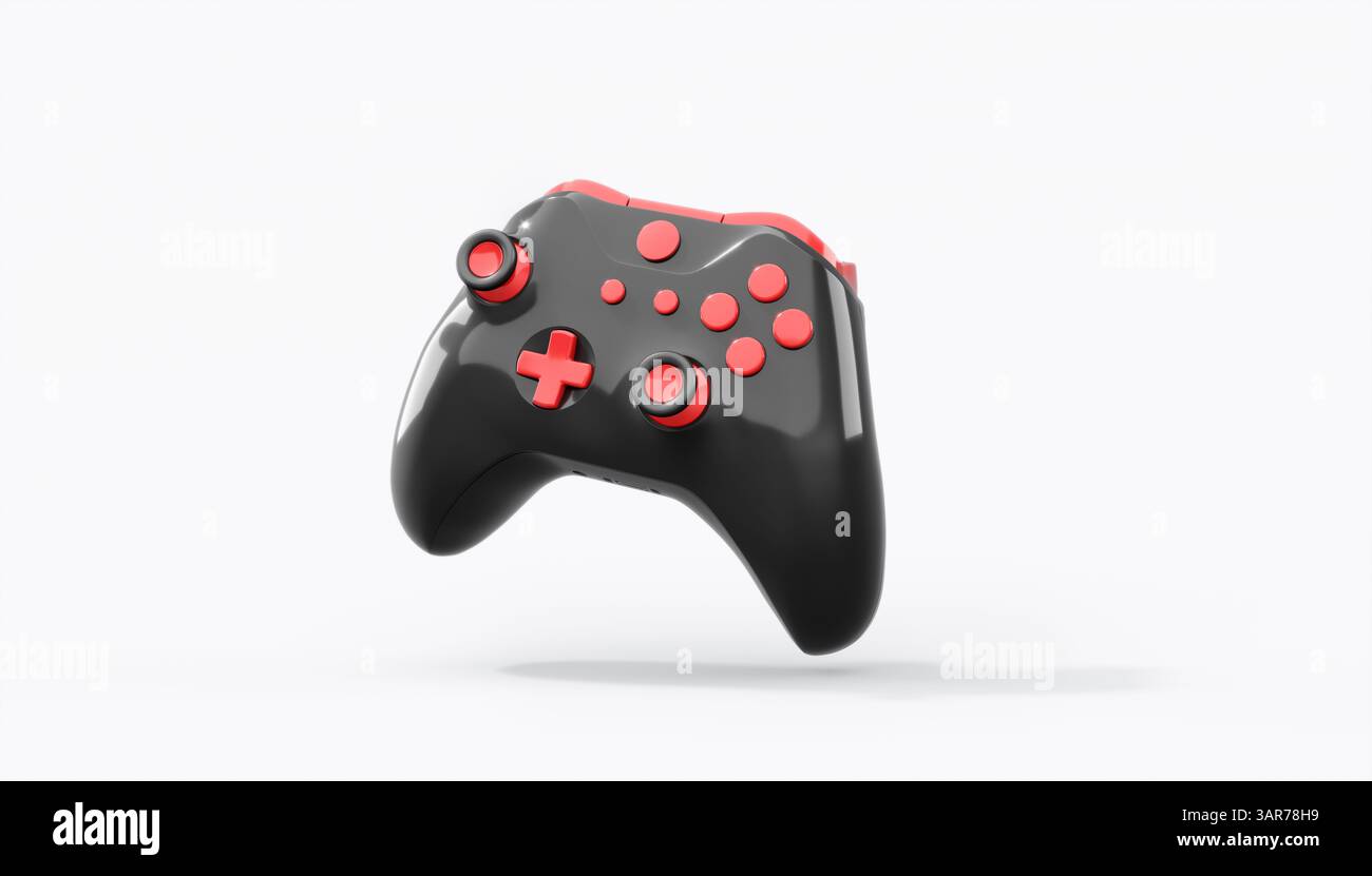 Gaming gear 3d render black Cut Out Stock Images & Pictures - Alamy