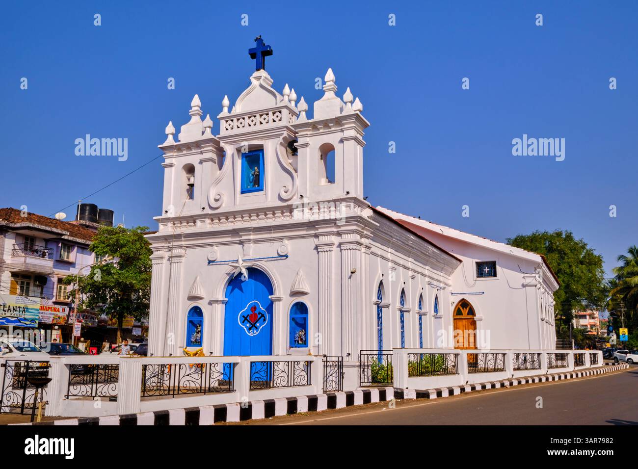 India, Goa, Calangute, St. Anthony's Chapel Stock Photo - Alamy