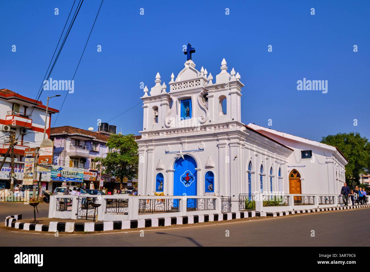 India, Goa, Calangute, St. Anthony's Chapel Stock Photo - Alamy