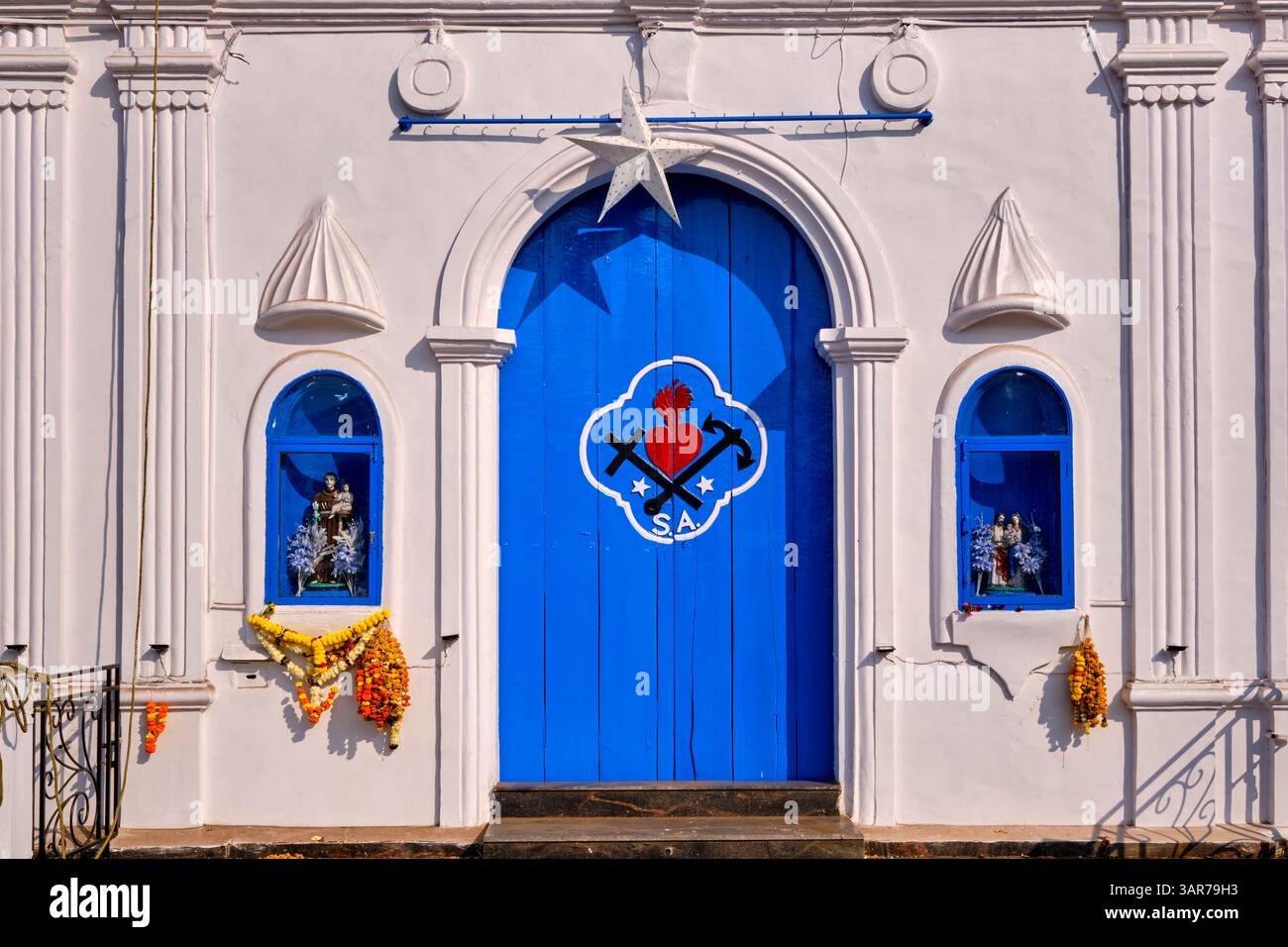 India, Goa, Calangute, St. Anthony's Chapel Stock Photo - Alamy