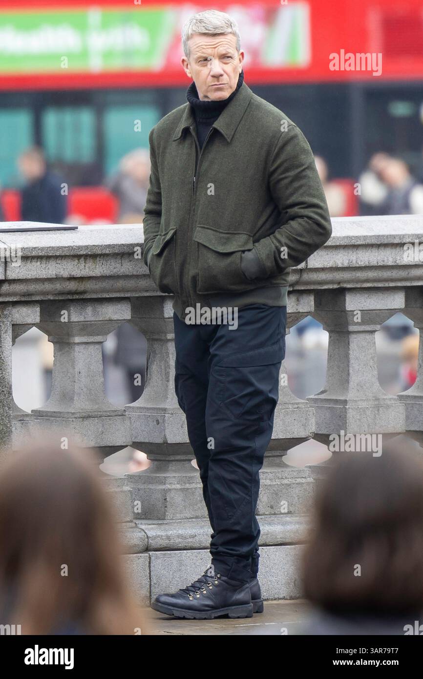 Actors Are Seen Filming The Jack Ryan Movie At Trafalgar Square In ...