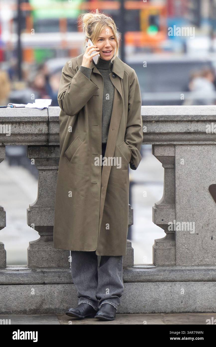 Actors Are Seen Filming The Jack Ryan Movie At Trafalgar Square In ...