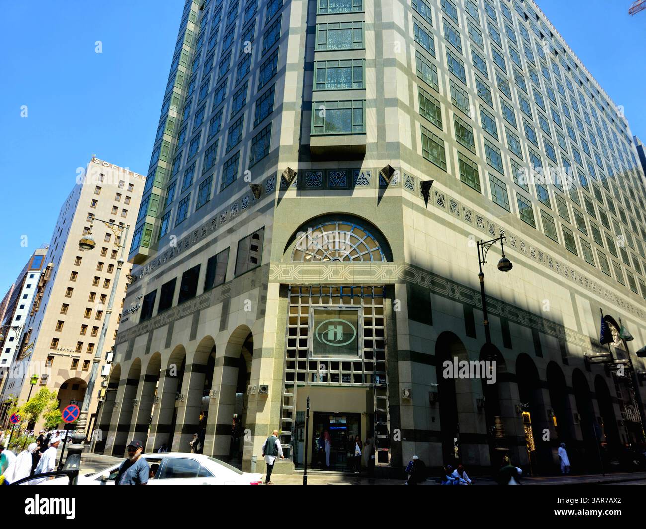 Medina, Saudi Arabia, June 28 2024: Hilton Madinah hotel, near the ...