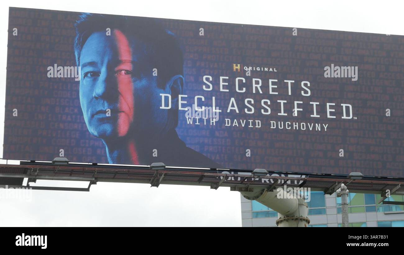Los Angeles, California, USA 16th April 2025 Secrets Declassified with ...