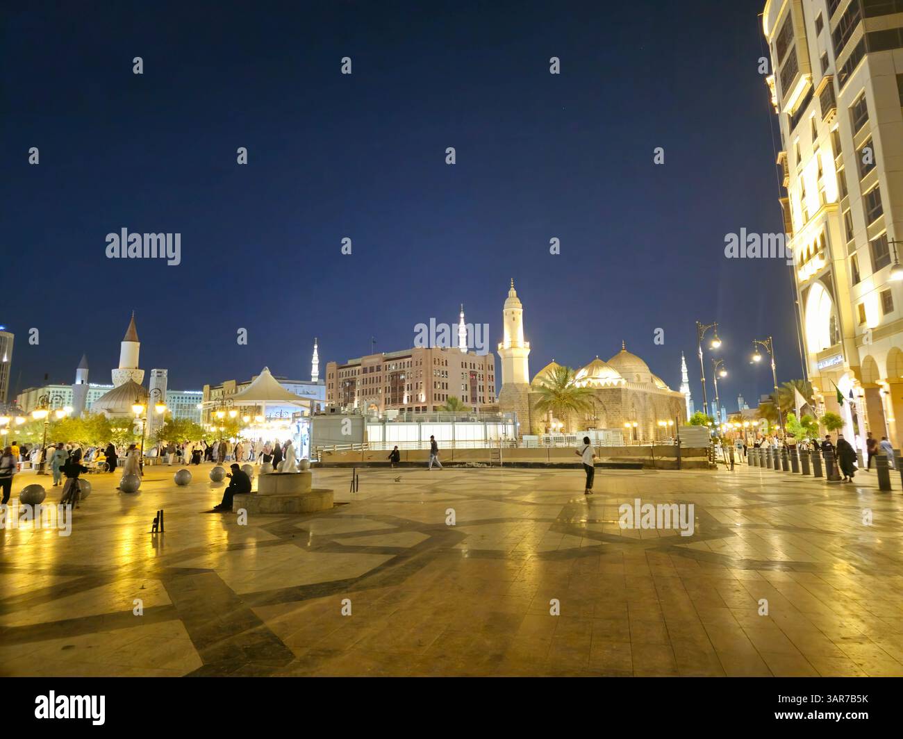 Medina, Saudi Arabia, June 28 2024: Mosque of Al-Ghamamah, Masjid Al ...