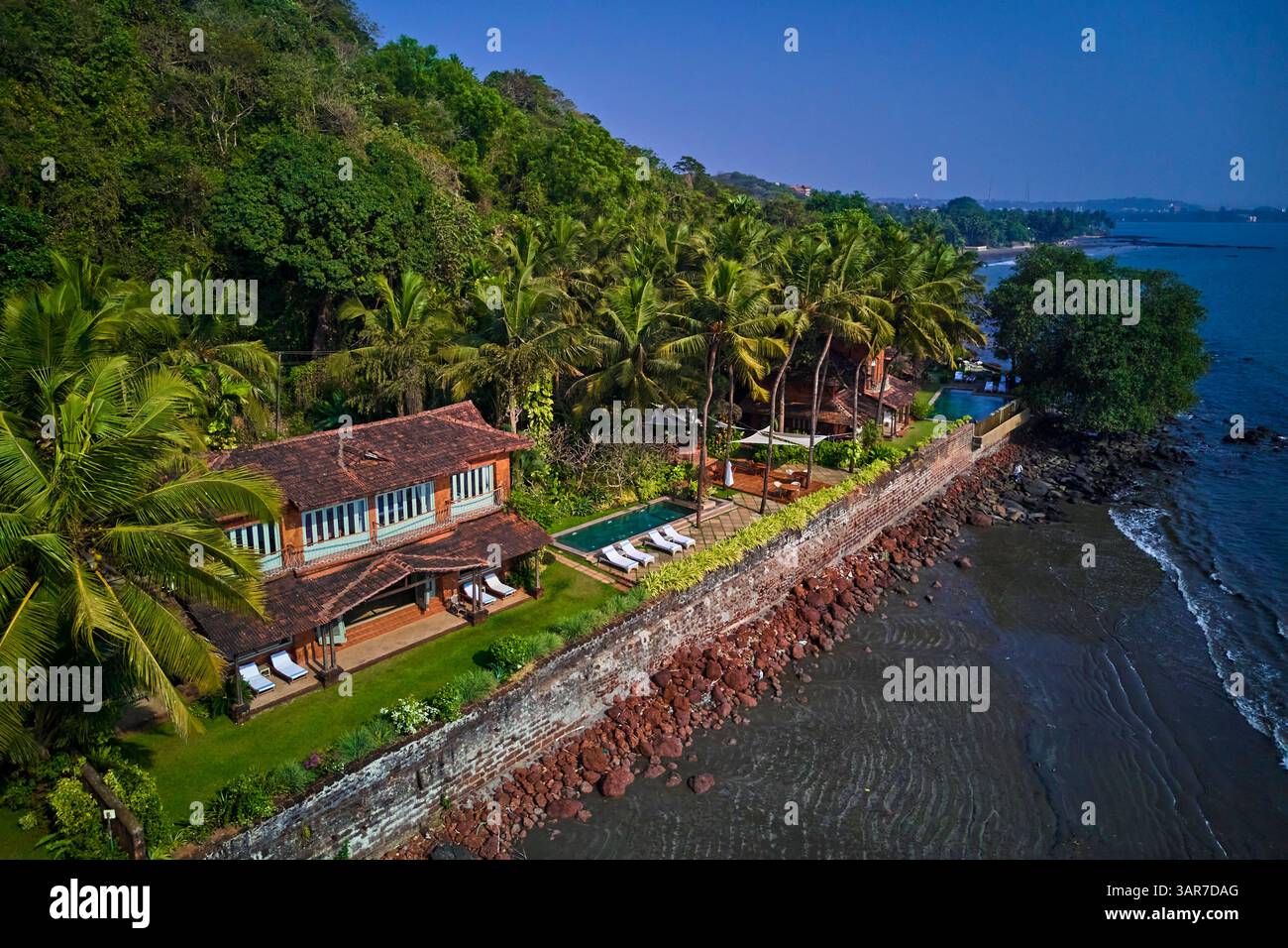 India, Goa, Nerul, Ahilya by the Sea Hotel Stock Photo - Alamy